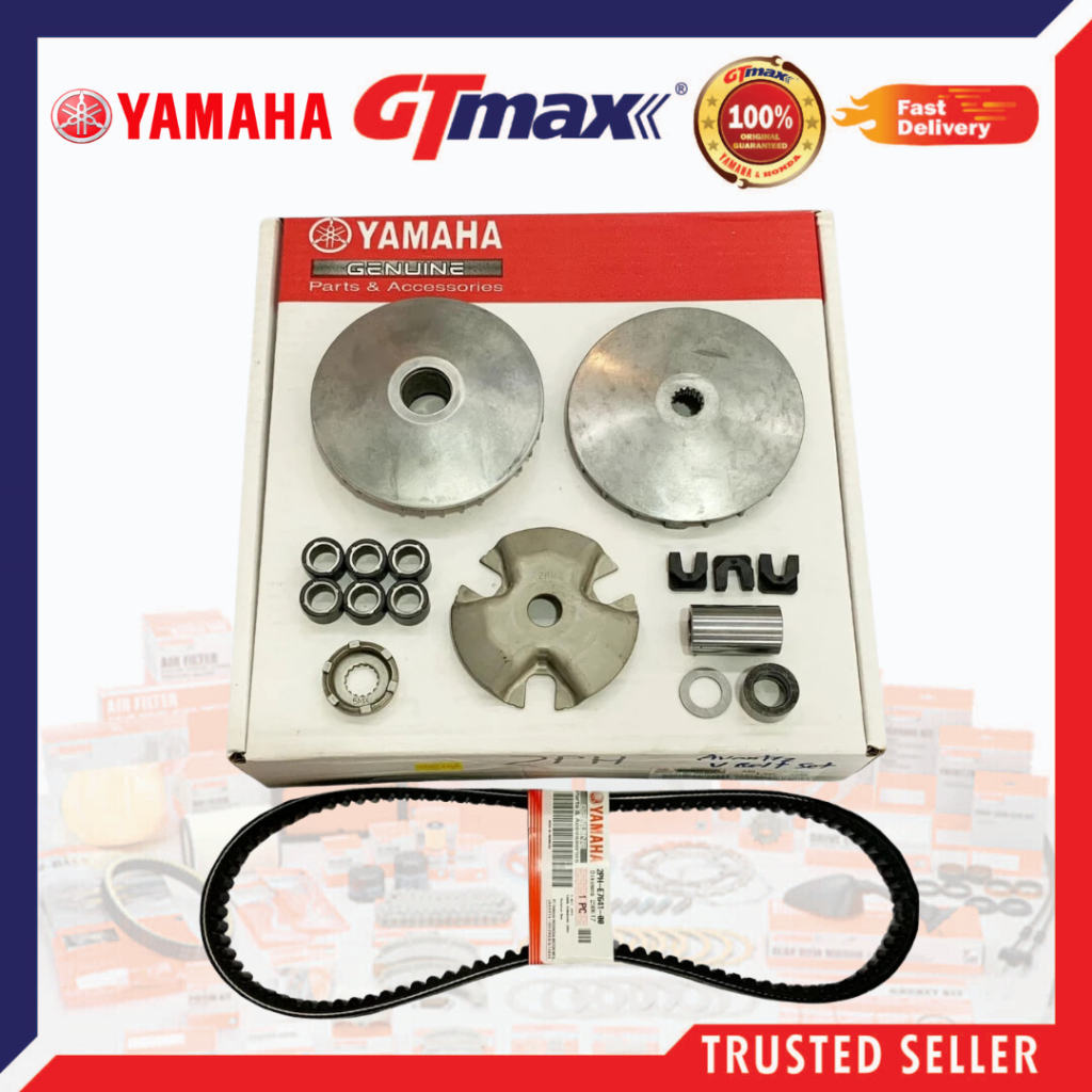 EGO AVANTIZ BELTING SET EGO SOLARIZ SET VBELT KIT TIMING BELT DIJAMIN 100% ORIGINAL YAMAHA - 2PH ...
