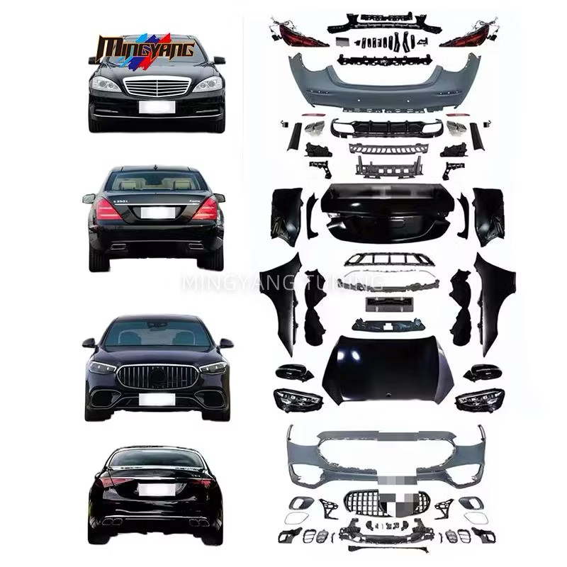 Mercedes Benz W221 to W223 S63 AMG bodykit body kit front side rear ...