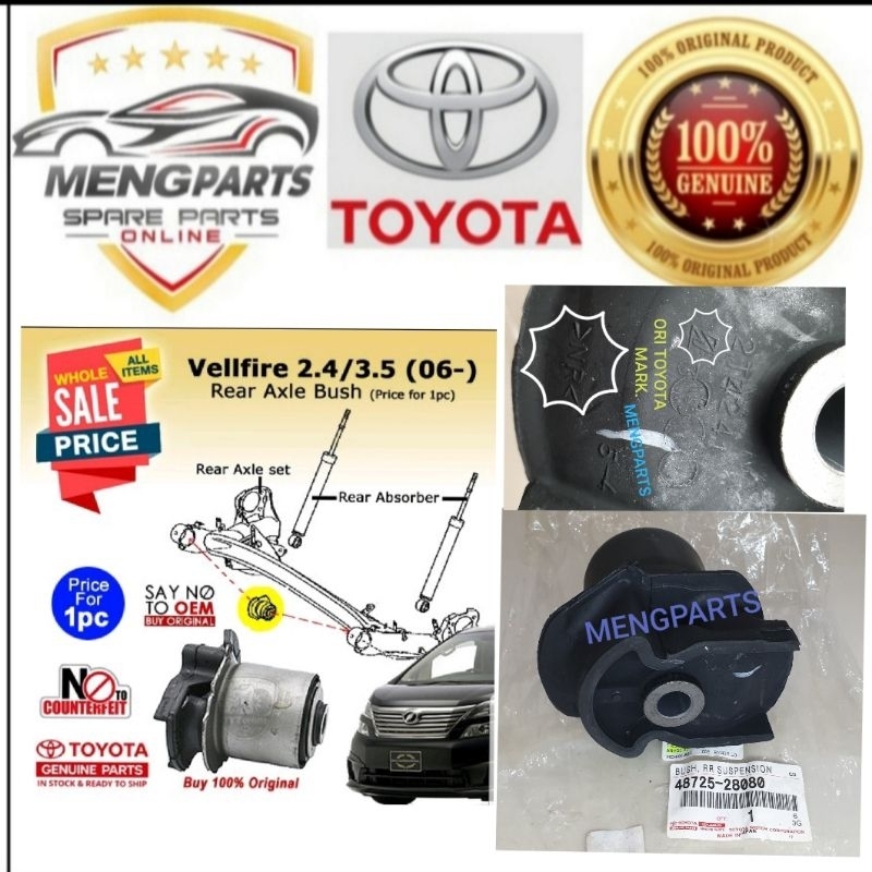 ORIGINAL TOYOTA ESTIMA PREVIA ACR50 GSR50 VELLFIRE ANH20 GGH20 VOXY ...