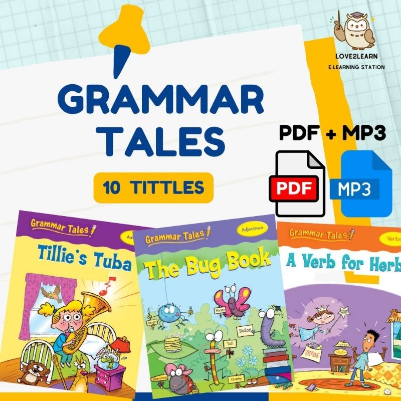 R11 Grammar Tales Learning Grammar through story books English Kids ...