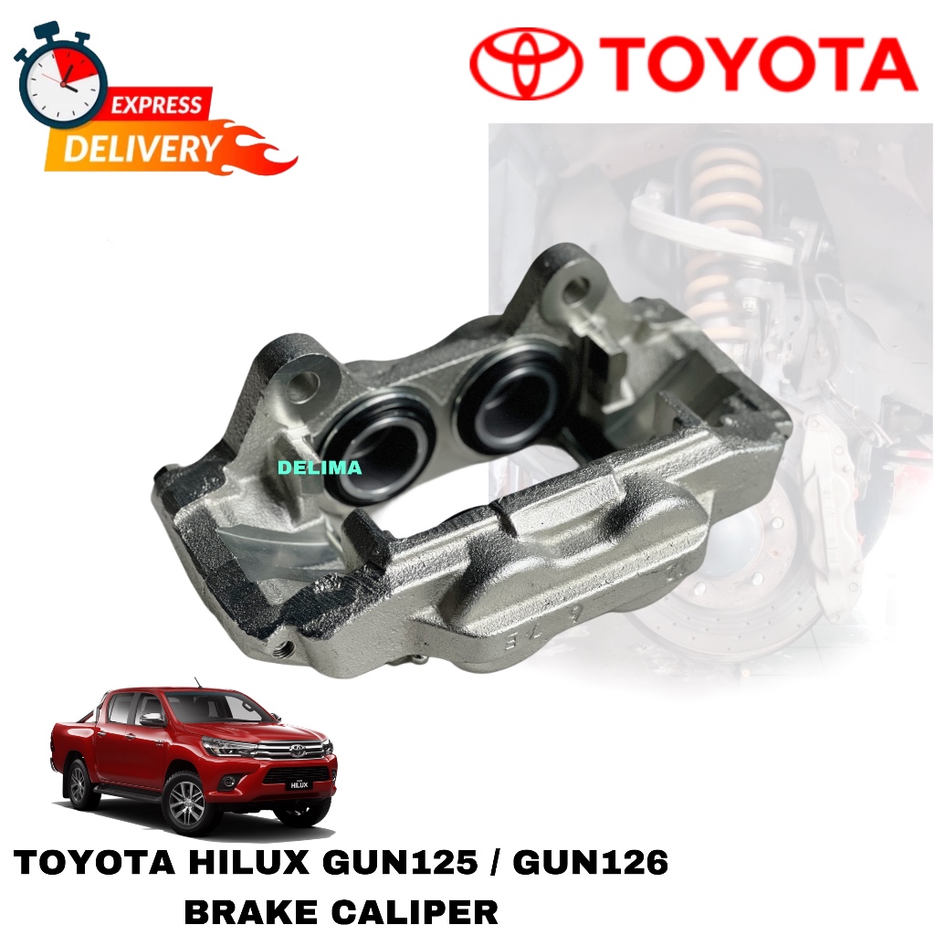 TOYOTA HILUX REVO GUN125 BRAKE CALIPER - 47750-0K300 L / 47730-0K300 ...