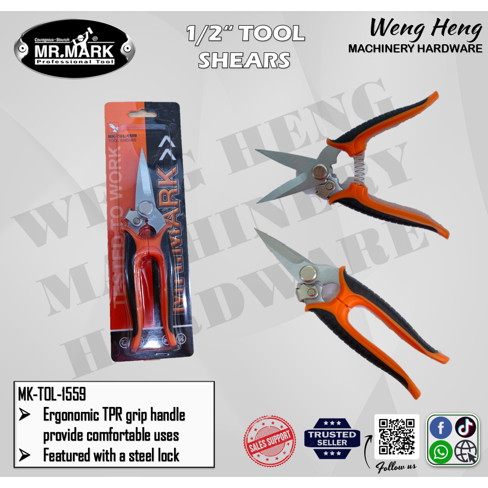 MR MARK HEAVY DUTY PRUNING SHEAR / CABLE CUTTER - (MK-TOL-1559 ...