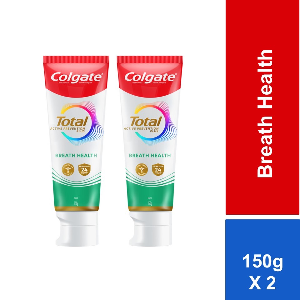 Colgate Total Pro Breath Health Toothpaste 150g x 2 | Shopee Malaysia