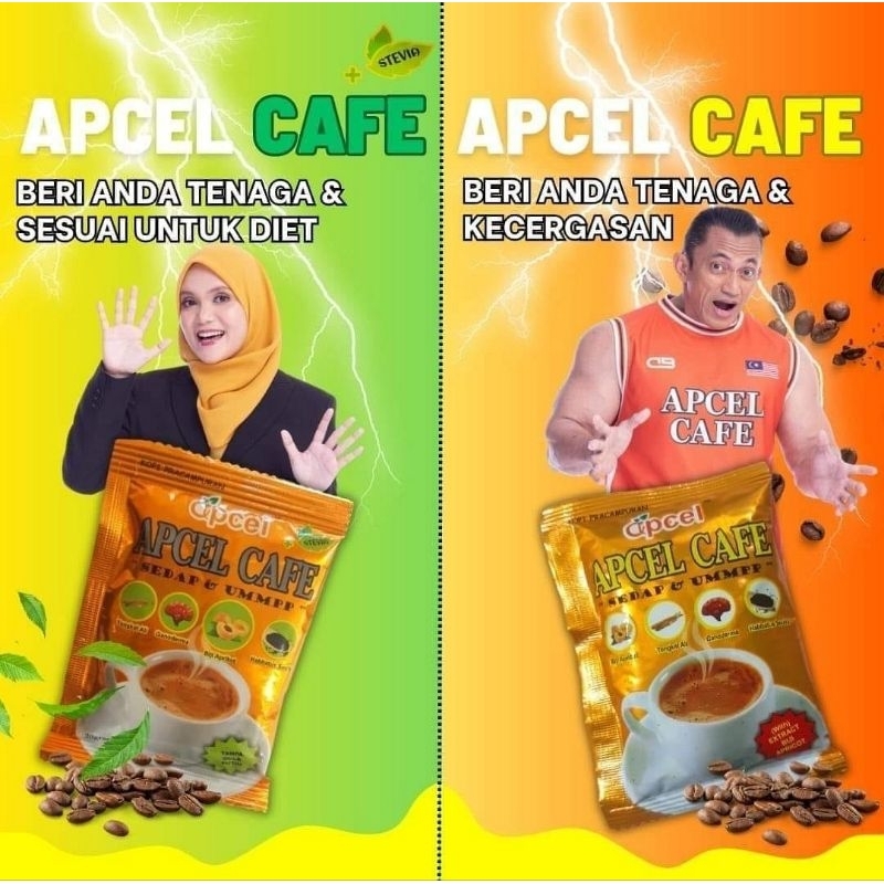 APCEL CAFE ORIGINAL & STEVIA | Shopee Malaysia