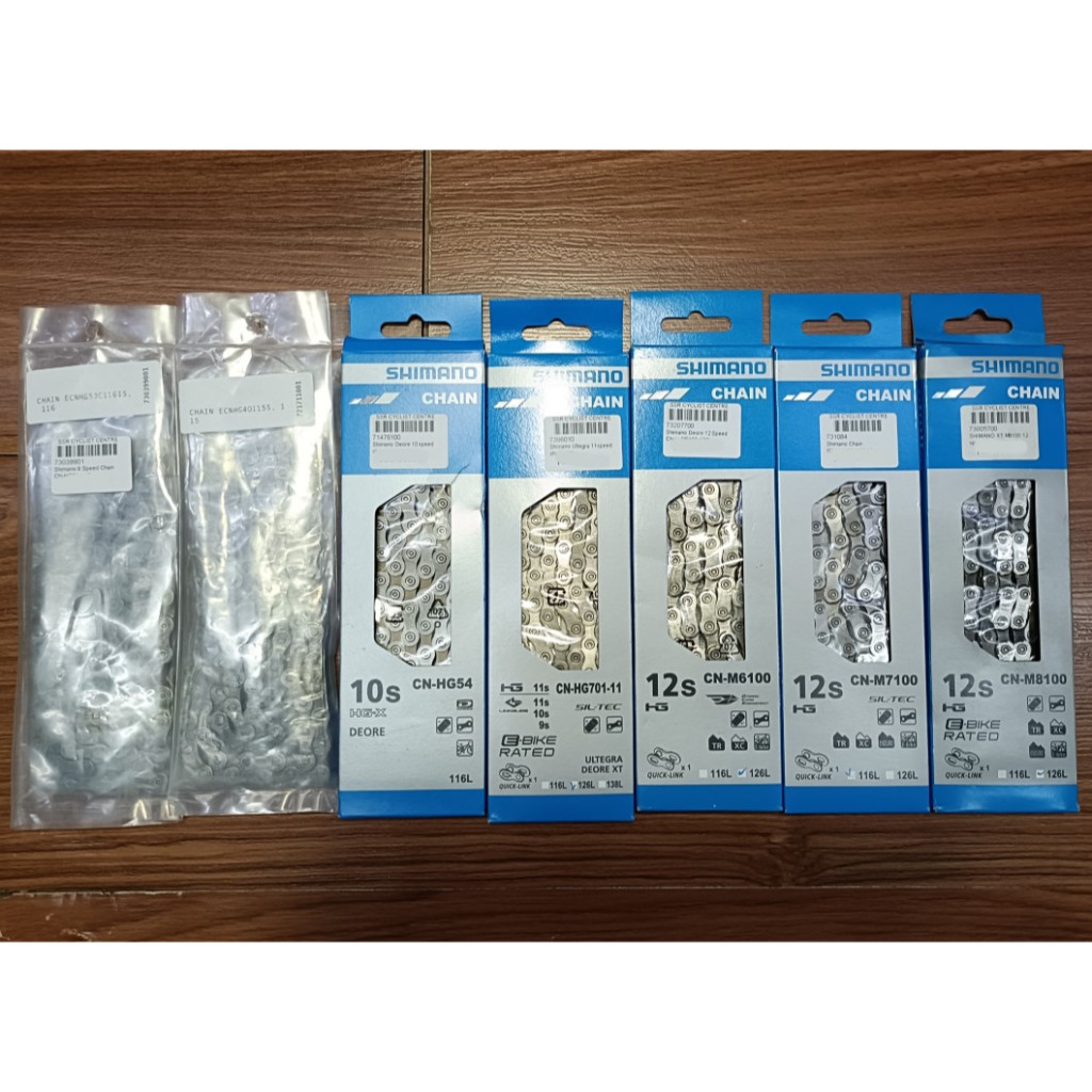 Shimano Bike Chains 6/7/8/9/10/11/12 Speed s M8100 HG40 HG73 HG701 IG51 HG701 Road MTB Road ...
