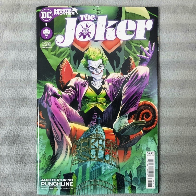 Joker #1 (DC Comics) FIRST Issue (James Tynion, Sam Johns, Guillem ...