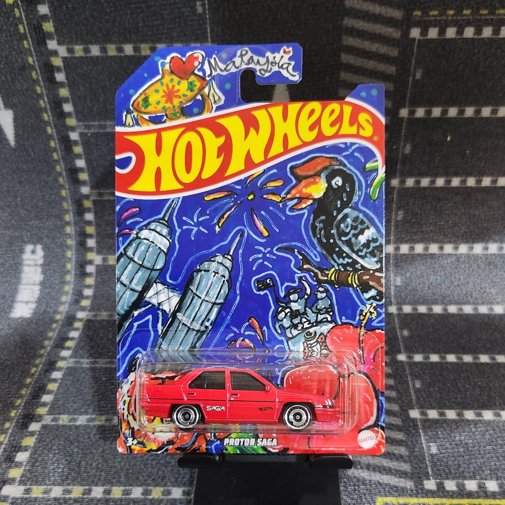 Hot Wheels Proton Saga (Saga Burung)(2024) | Shopee Malaysia