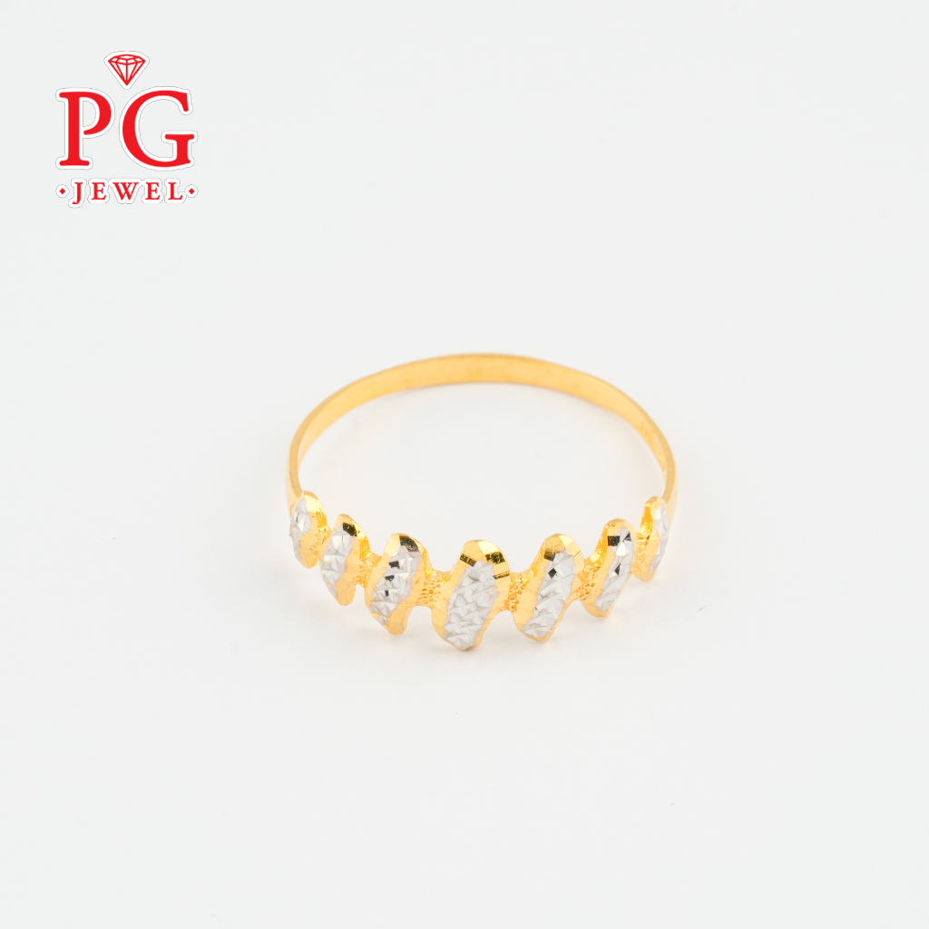 916/22K Gold Ring / Cincin Emas Chrome PGJR180887 | Shopee Malaysia