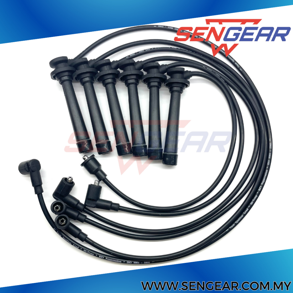 KIA CARNIVAL 2.5 V6 NAZA RIA IGNITION SPARK PLUG COIL CABLE WIRE ...