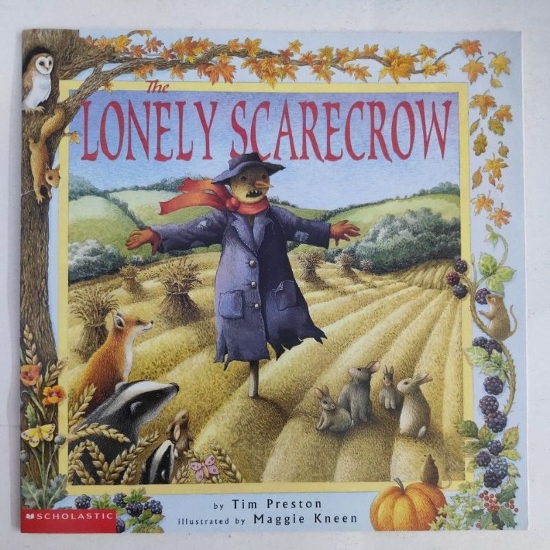 Scholastic The Lonely Scarecrow Children Reading Books English ...