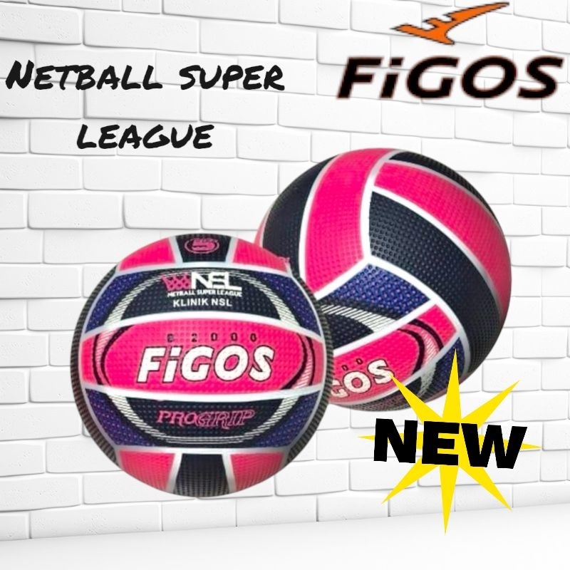 ORIGINAL FIGOS NSL NETBALL/SIZE 5(B2000) NETBALL SUPER LEAGUE/PRO GRIP ...