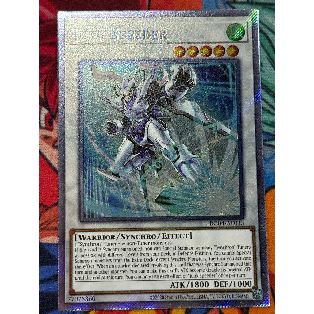 YUGIOH AE RC04-AE033 Junk Speeder (EXSER) | Shopee Malaysia