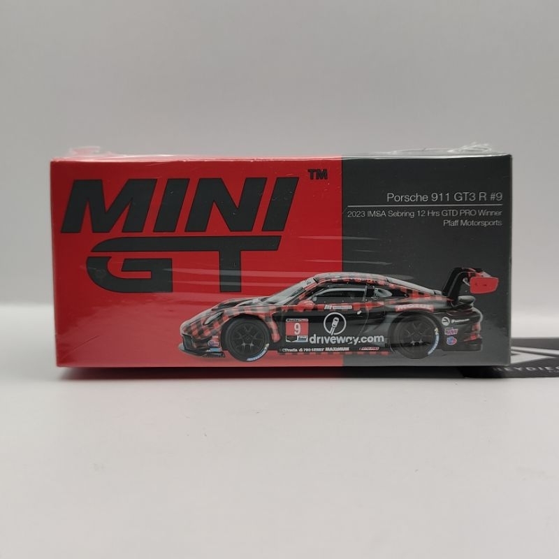 Mini GT Porsche 911 GT3 R 2023 IMSA Sebring 12 Hrs GTD PRO Winner Pfatf ...