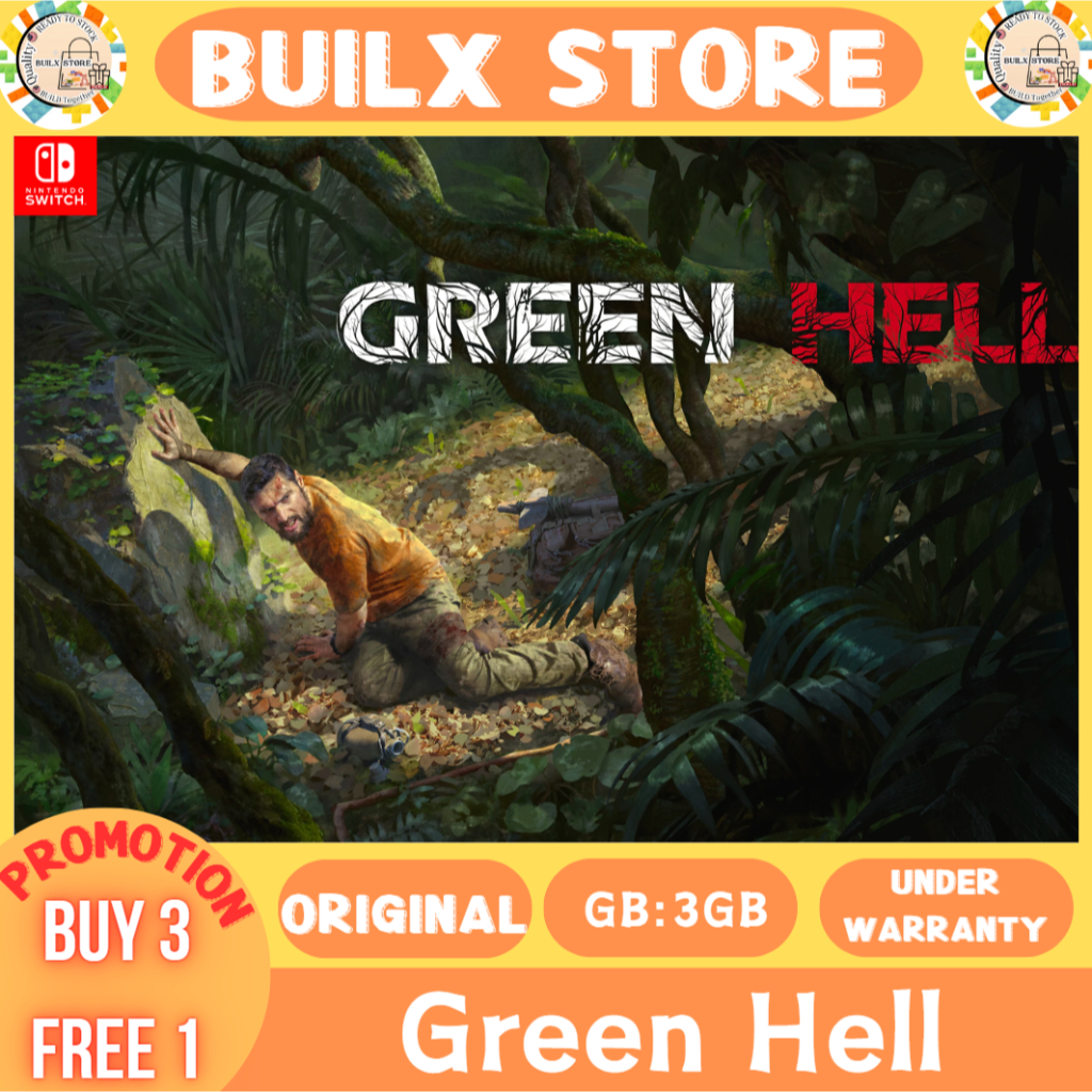 Green Hell Nintendo Switch Digital Game ( BUY 3 FREE 1) | Shopee Malaysia