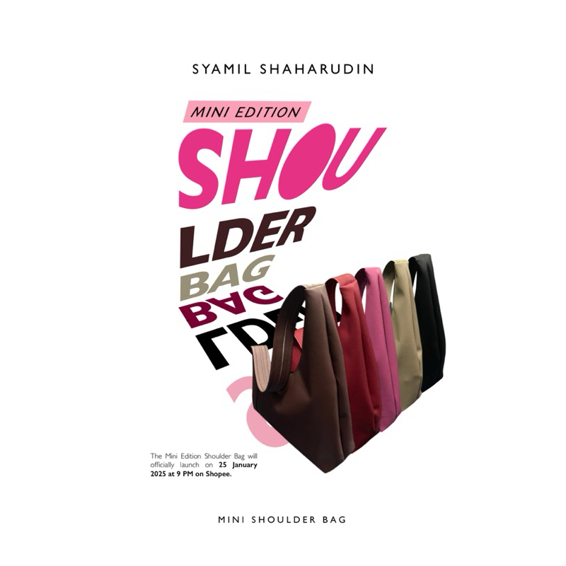 MINI SHOULDER BAG SYAMIL SHAHARUDIN | Shopee Malaysia