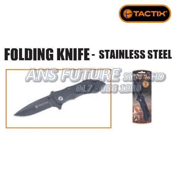 Tactix 475113 200mm 8 inch Folding Knife - Heavy Duty Utility Tool for ...