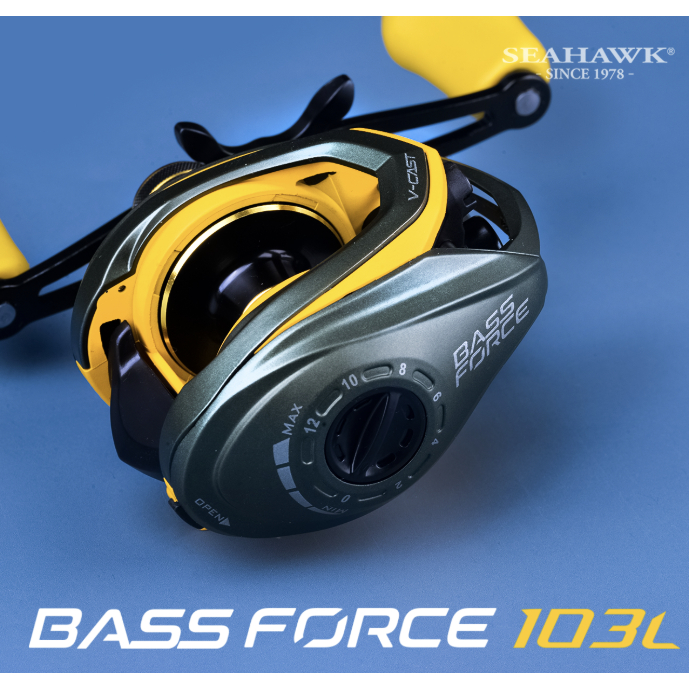 Seahawk Bass Force 103L Baitcasting Reel | Shopee Malaysia