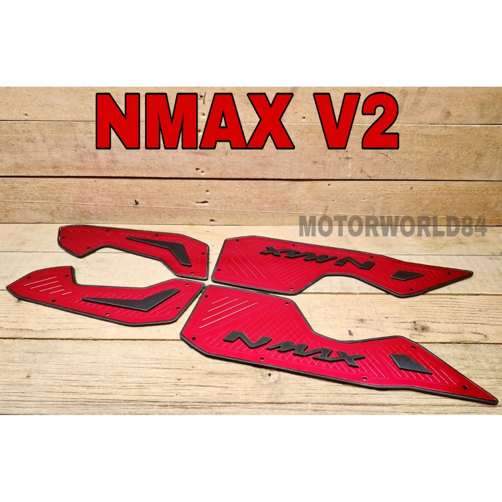 YAMAHA NMAX 155 V2 2020 CARPET FOOT PEDAL FLOOR PANEL FOOTBOARD ALLOY ...