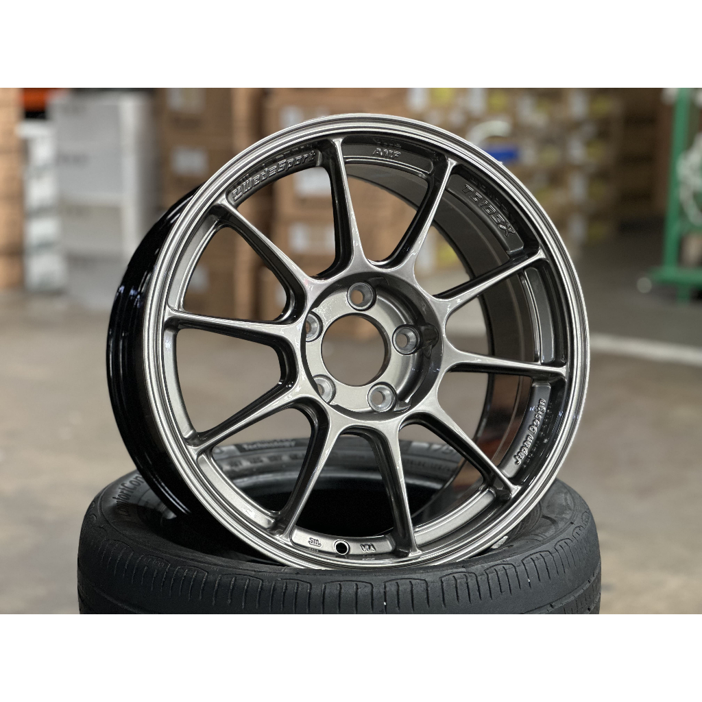 NEW 17X8.5J AOW TC105X Rim (set of 4) EJ Titan 5X114.3 for Civic Camry Lancer Accord CX3 CX30 ...