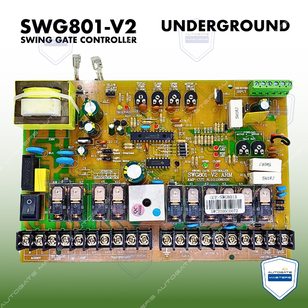 RANGER SWG801A Arm Autogate Control Panel SWG-801 Auto Gate Board With ...