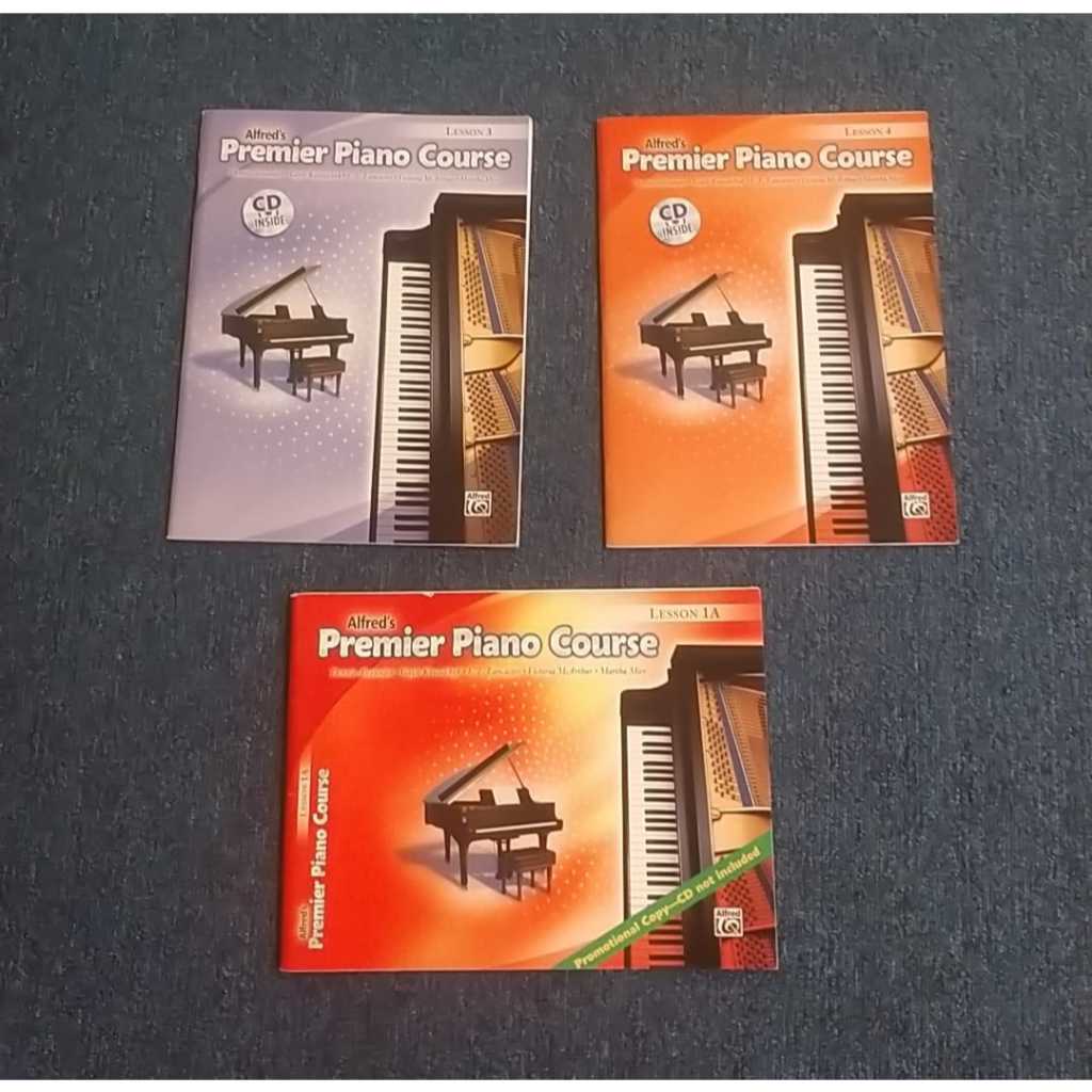 Alfred's Premier Piano Course: Lesson and Performance Books (CD included) | Shopee Malaysia