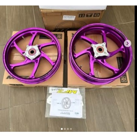 Purple MFZ Forged Rim Honda XADV750 X-ADV 750 Sport Rims Set 5.0*15 3.5 ...