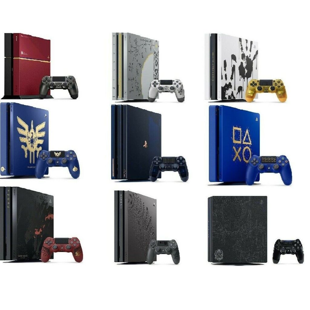 Playstation 4 PS4 Fat Slim Pro Limited Edition Console - Uncharted ...