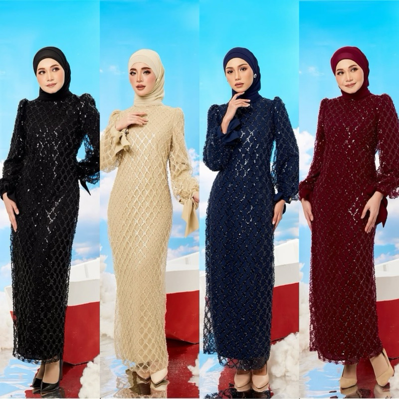 SEVILLA DRESS (Sila Baca Description) | Shopee Malaysia