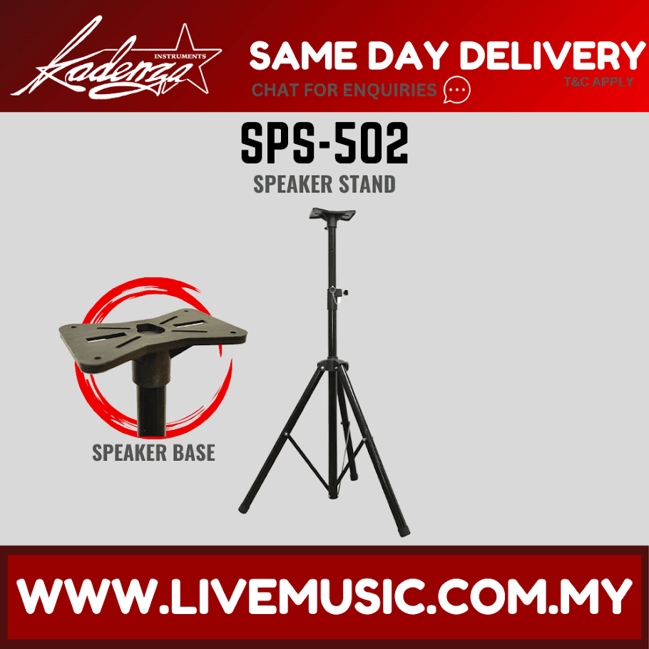 Kadenza SPS-502 Speaker Stand , High Quality Affordable Stand for Speaker - Each ( SPS502 ...