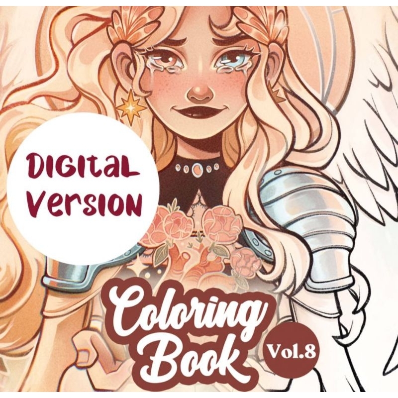 Digital Coloring Page Vol.8 By Mrsbutterd | Shopee Malaysia