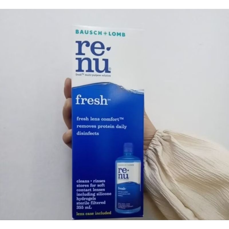 BAUSCH + LOMB RENU FRESH 355mL TWIN PACK (EXP : 06/26) | Shopee Malaysia