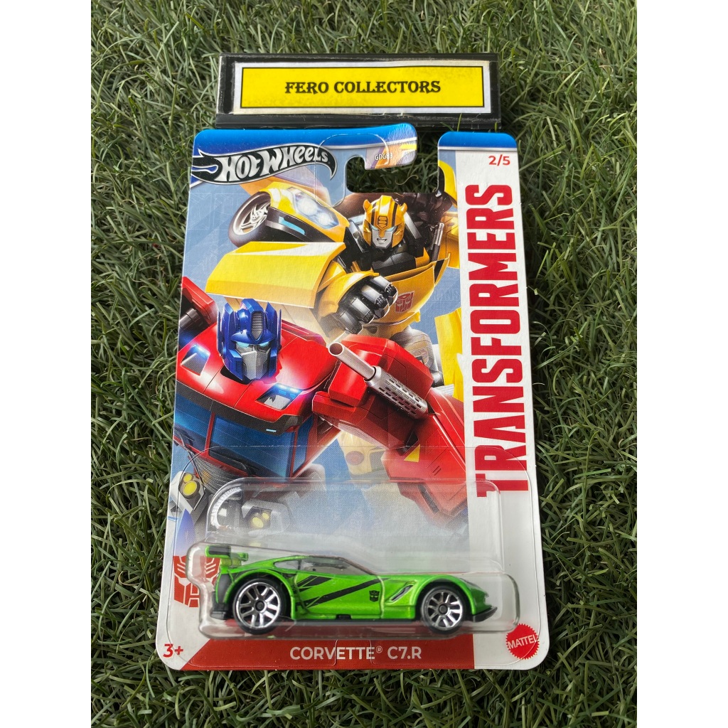 Hot Wheels TRANSFORMERS CORVETTE C7.R | Shopee Malaysia