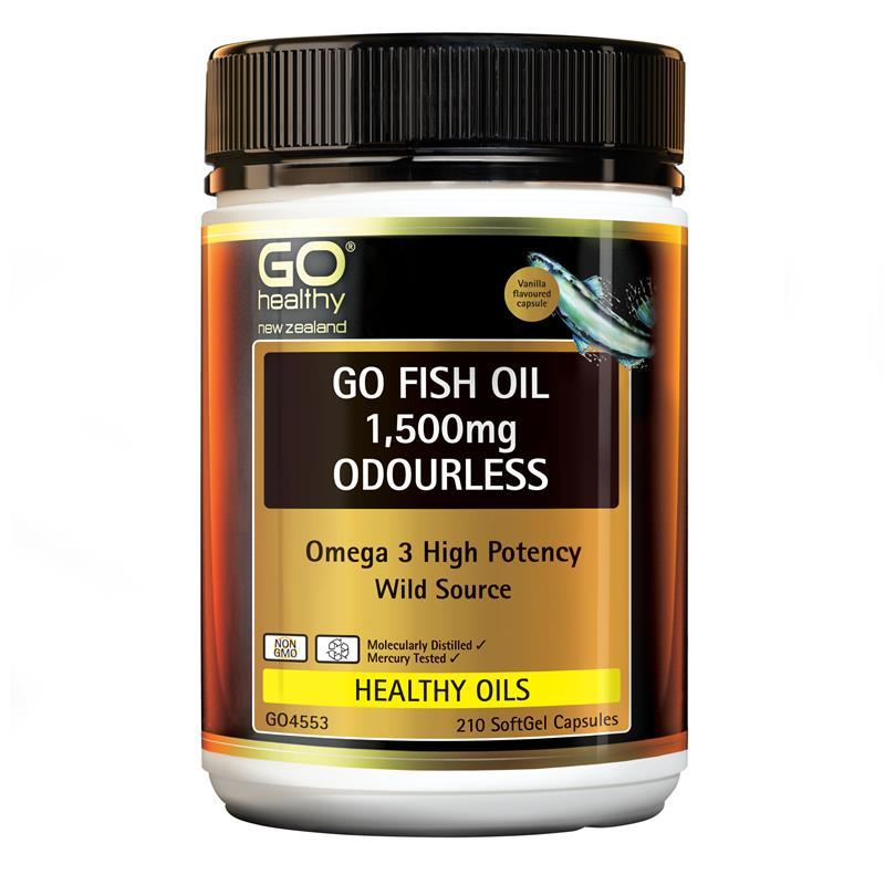 Original Import - GO Healthy GO Minyak Ikan 210 Kapsul / GO Healthy GO ...