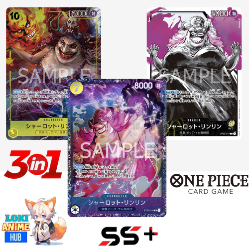 3 PCS / SET Charlotte LinLin big mom SR AA Flagship Promo Gred SS+ ...