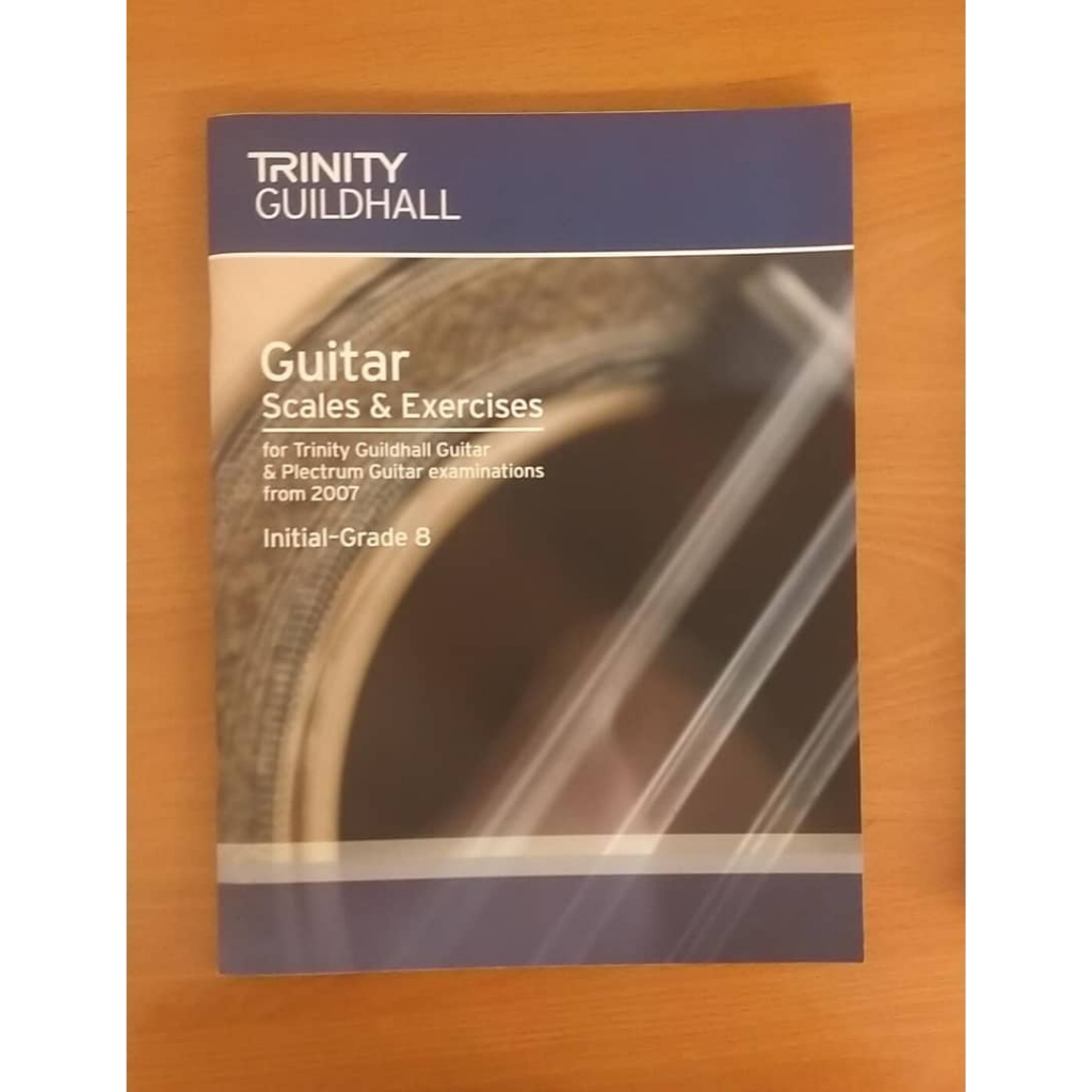 TRINITY GUILDHALL: Guitar Scales & Exercises, Initial-Grade 8 | Shopee ...