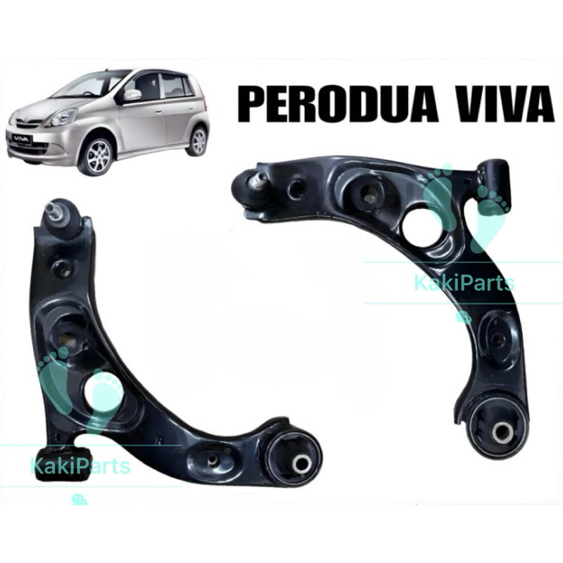 PERODUA VIVA LOWER ARM FRONT LH & RH (DAIHATSU OEM THAILAND) | Shopee ...