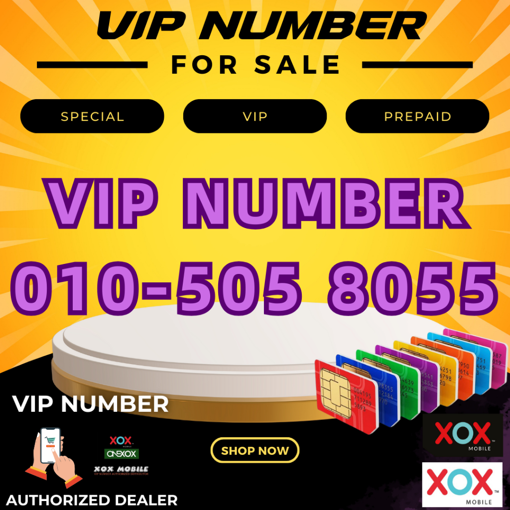 [BOSS NUMBER 8055] VIP NUMBER (PREPAID & NO CONTRACT) | Shopee Malaysia