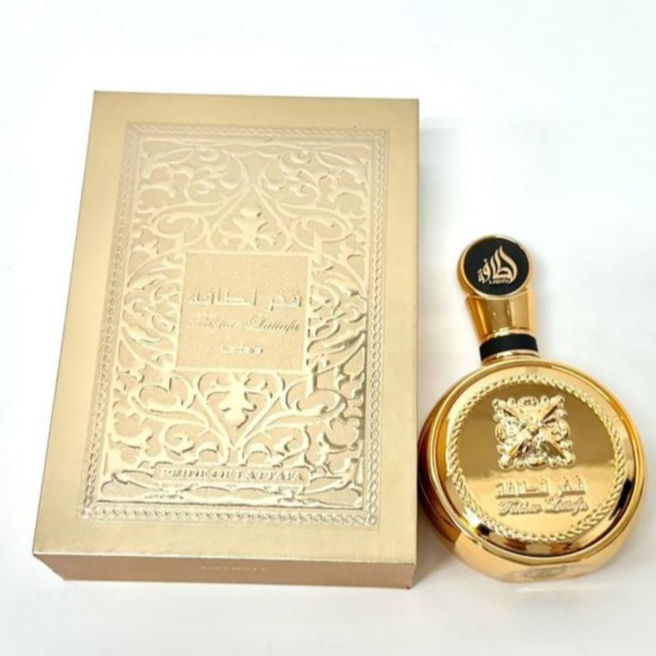 LATTAFA FAKHAR PRIDE OF LATTAFA EDP EXTRAIT 100ML GOLD FOR MEN PERFUME (WITH ORI 3D LATAFFA ...