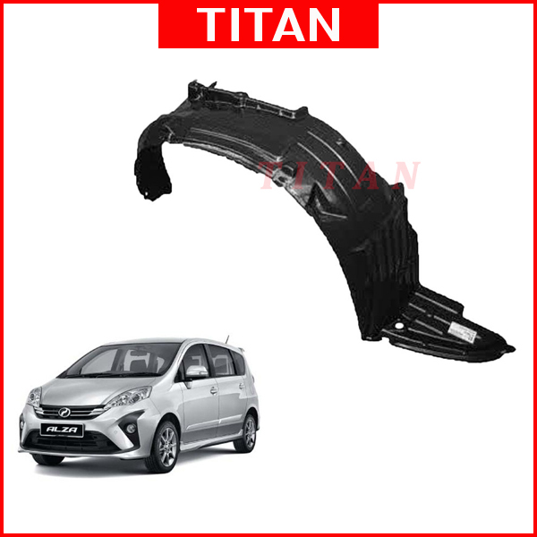 Depan Daun Pisang / Front Fender Liner Cover Perodua Alza [2009~2020 ...