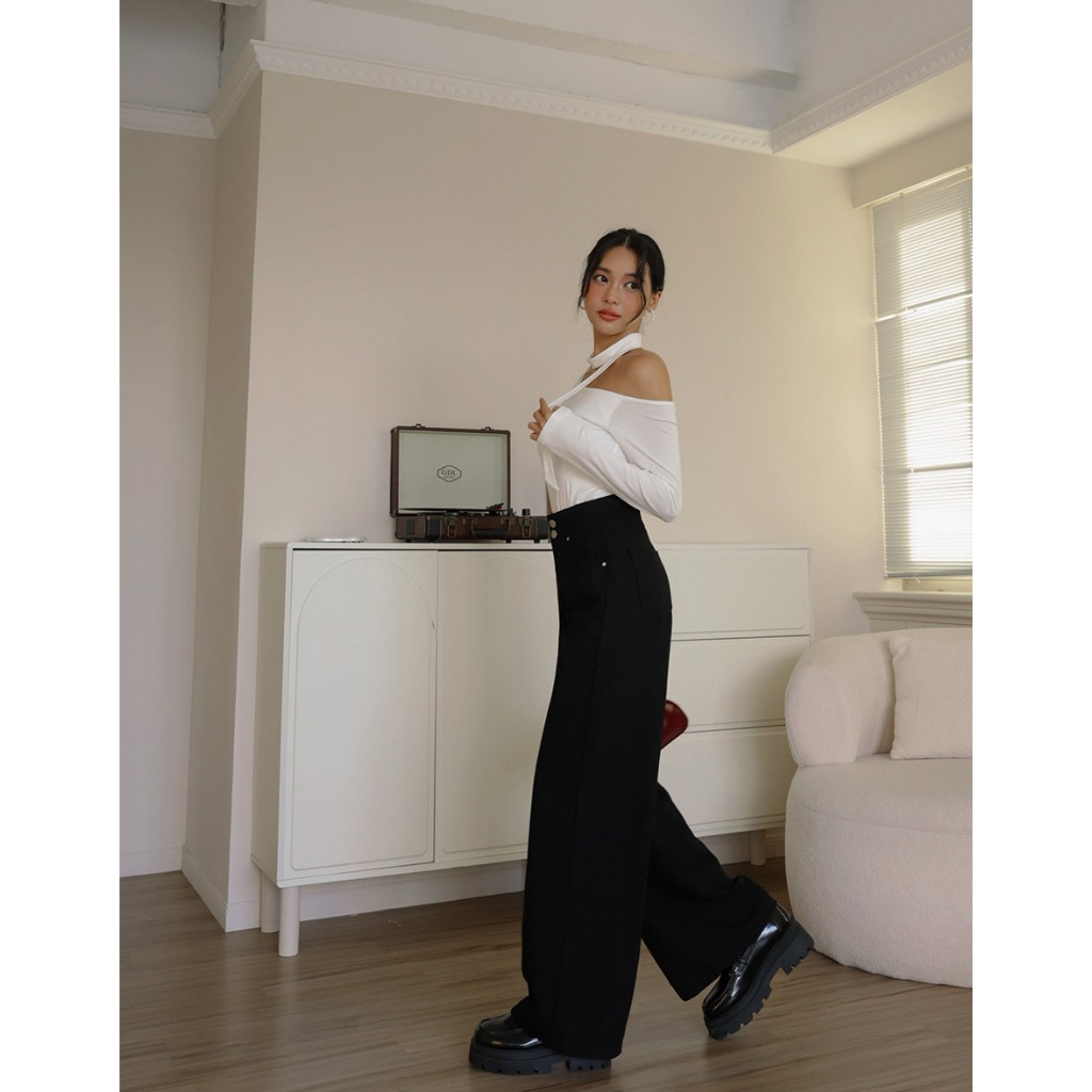 AIR SPACE【Den!m LITE】Perfect Waistline JEANS PANTS Airy Lightweight ...