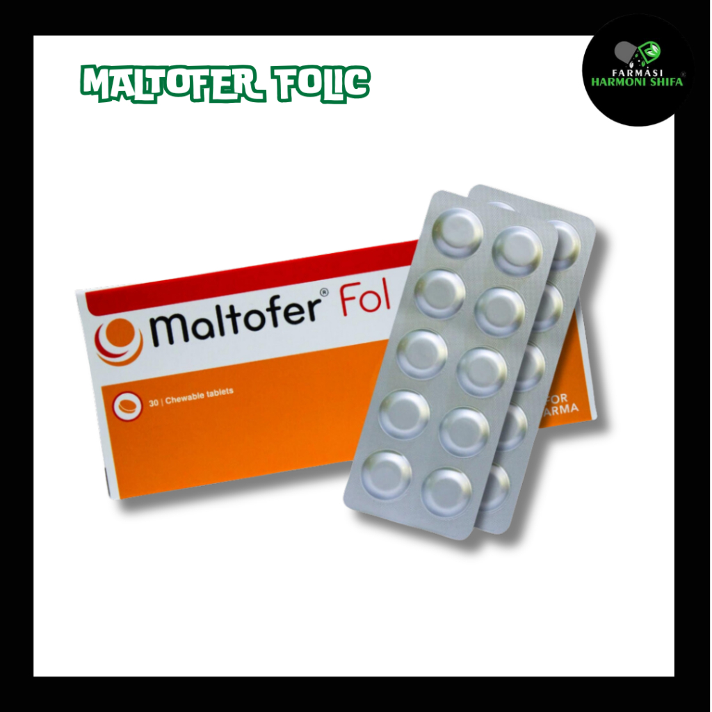 (IRON) Maltofer Folic Tablet 10s/30s (EXP 12/25) | Shopee Malaysia