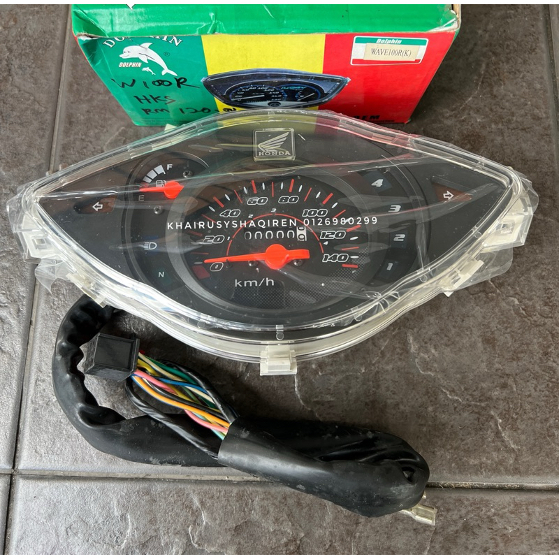 Honda Wave 100R / Wave 100 Speedometer / Meter Assy NEW | Shopee Malaysia