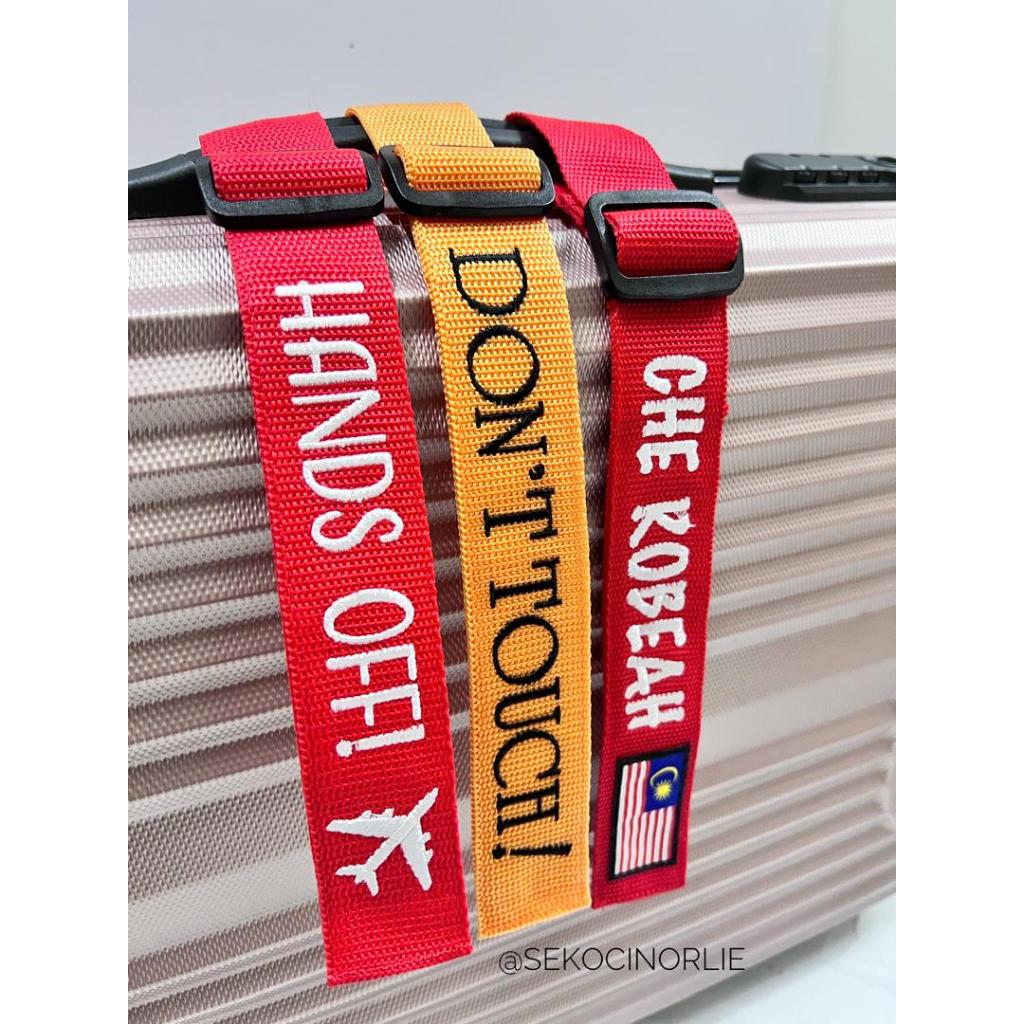 LUGGAGE TAG Umrah / Haji / Travel / BAG TAG / Nama Beg (SLIDER ...