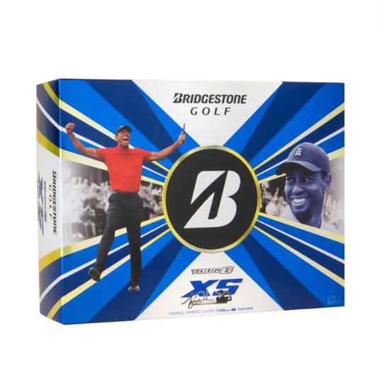 BRIDGESTONE TOUR B XS TIGER WOODS EDITION GOLF BALL | Shopee Malaysia