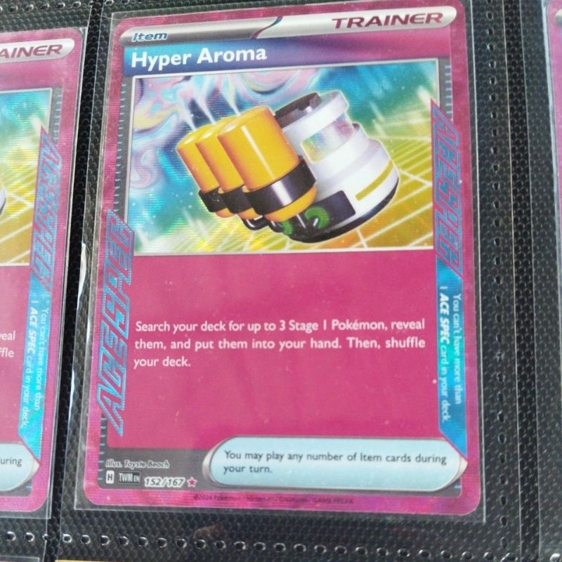 Original Pokémon TCG - Hyper Aroma Ace 152/167 Ace Rare Twilight ...