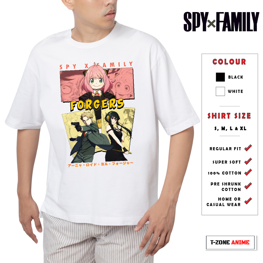 [Comic Edition] Anya Forger Loid Yor Spy X Family Unisex T Shirt Men ...