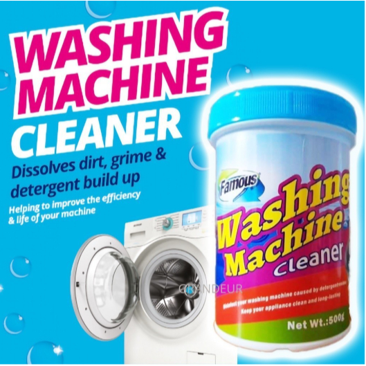 Famous Washing Machine Powder Cleaner 500gm | Shopee Malaysia