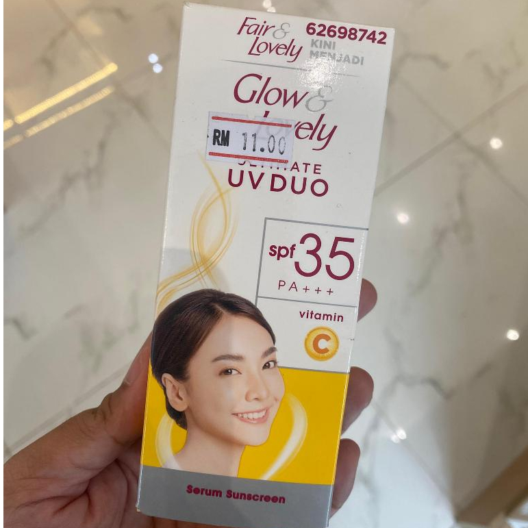 Fair Lovely Sunscreen UV Duo SPF Vit C 40g | Shopee Malaysia