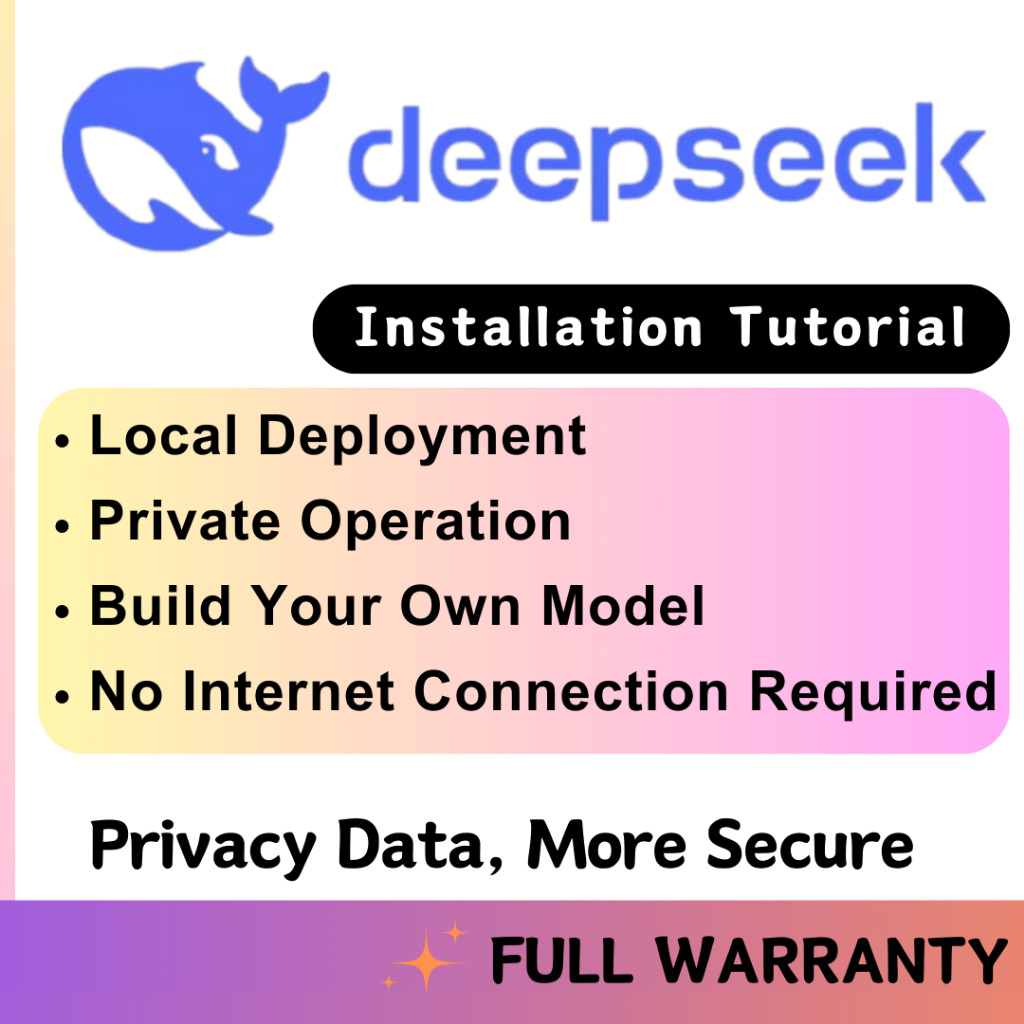 Deepseek Ai Installation Tutorial ｜Local Deployment｜Latest Version ...