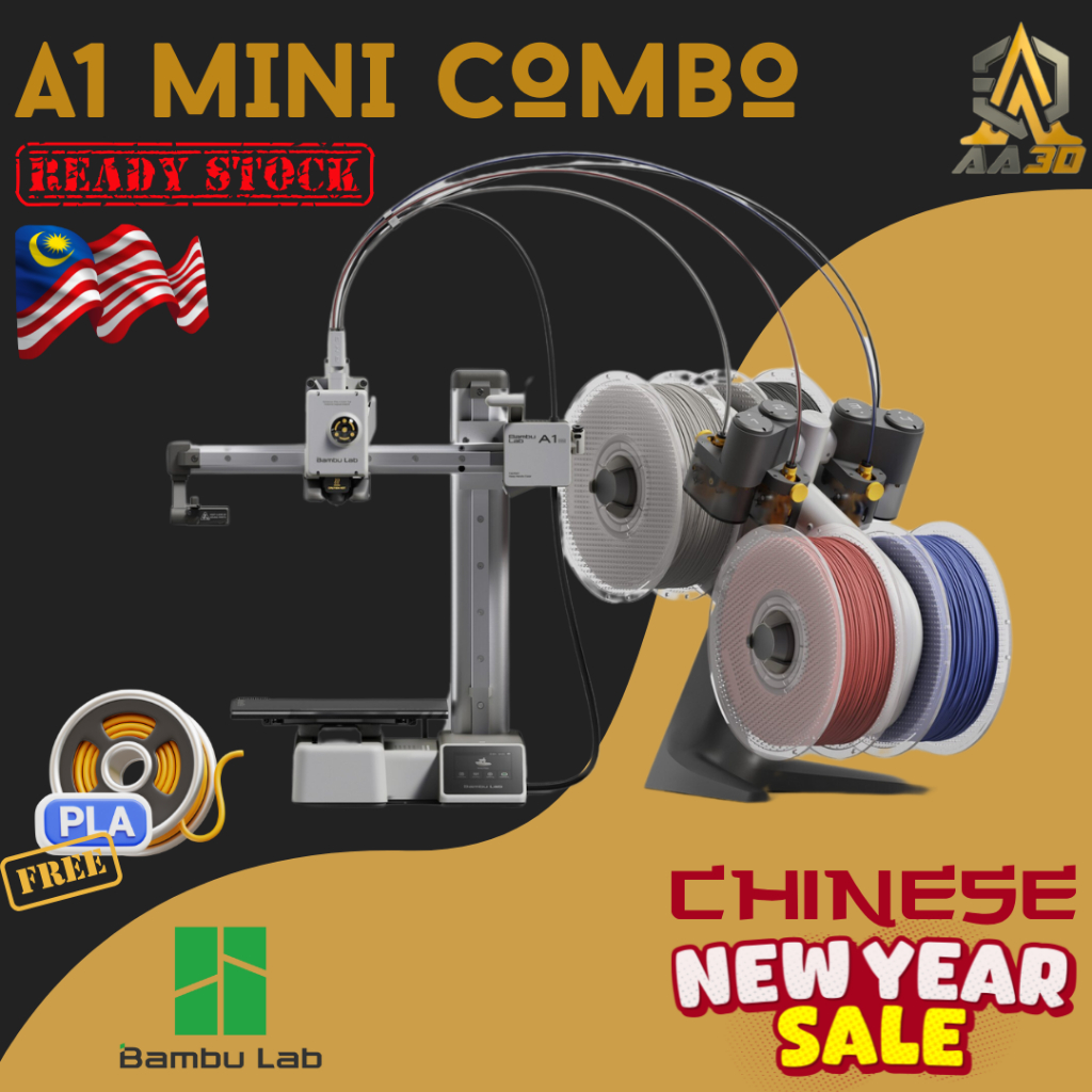 [CNY SALE] BAMBULAB A1 MINI / A1 MINI COMBO (READY STOCK MALAYSIA ...
